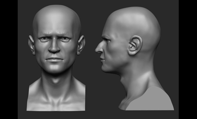 Design 3d face model from your photo by Joshuaoye1 | Fiverr