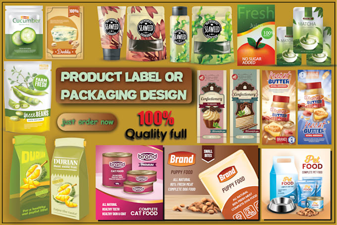 Design the perfect packaging and label for your product by Gfxshuvo07 ...