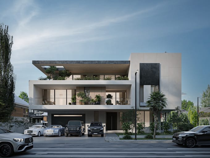 Create stunningly realistic architectural visualizations by Olaoluwa_ladi | Fiverr