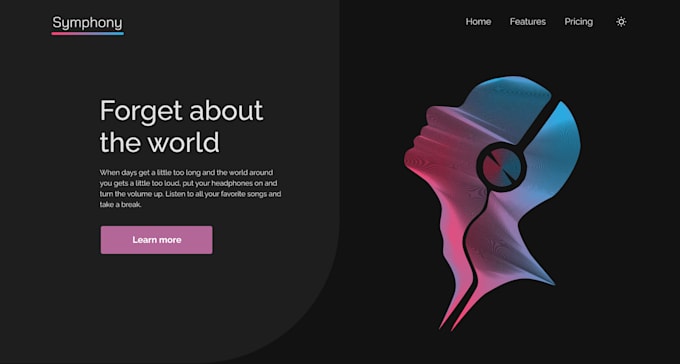 Design you a single page website by Sara_vukman | Fiverr