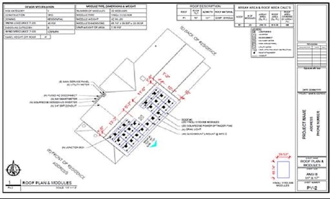 Do solar proposal and permit plan sets, engineering stamp by Theodore_wyatt | Fiverr