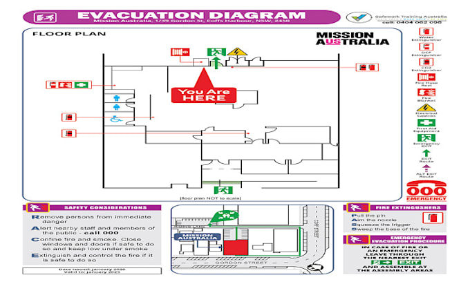 Draw fire safety and emergency evacuation plan by Smadavs | Fiverr
