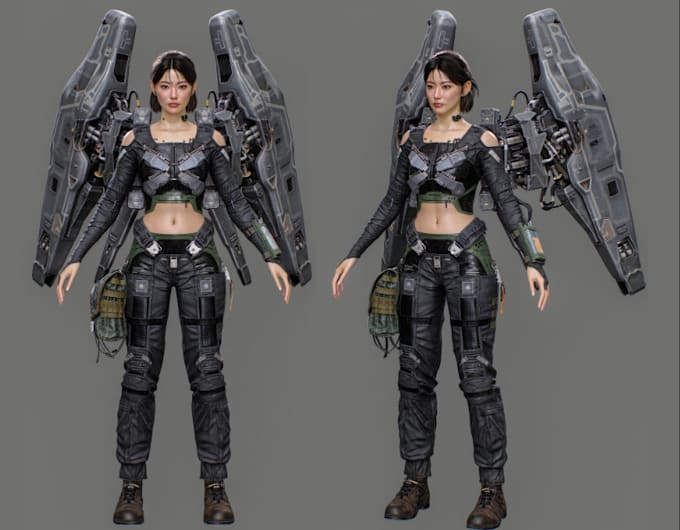 3d fantasy game model,rig for roblox,hair model,human photo to 3d model ...