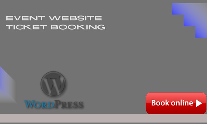 Create event website, ticket selling website by Ahmedkhan359 | Fiverr