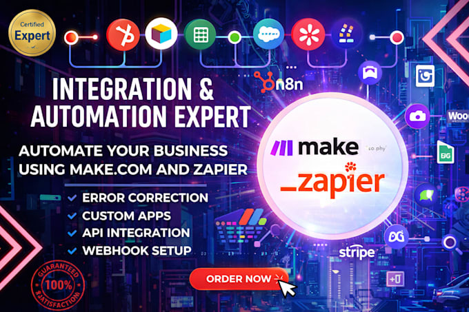 Setup make com automation, make automation, make com, make com ai agent ...