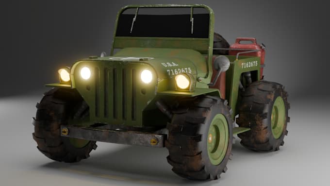 Design cad models from 2d via 3ds max,ue5 aaa game car model,realistic ...