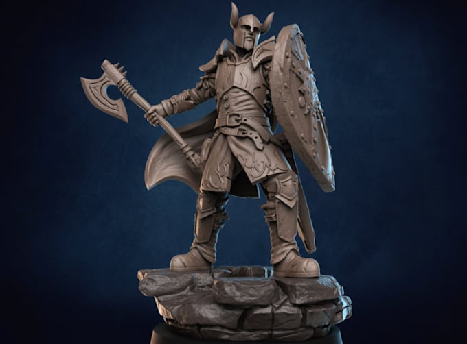 Design 3d printable 3dmodel,wargaming wow miniature,dnd figurine ...