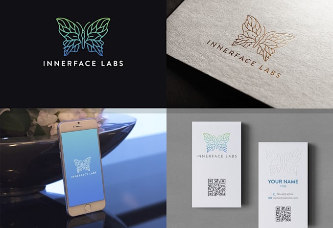 Make a minimalist luxury lab logo design for your brand by ...