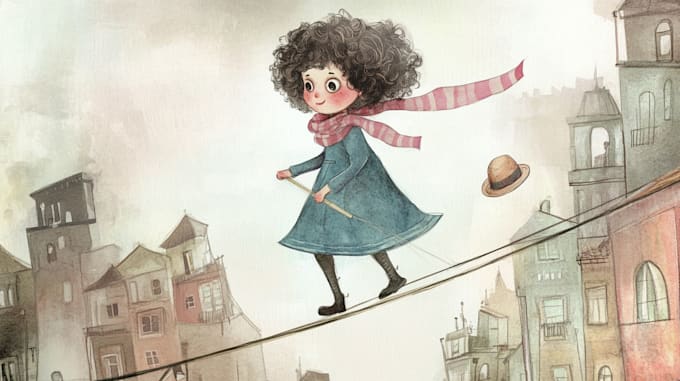 Children story book illustration children story book illustration by ...