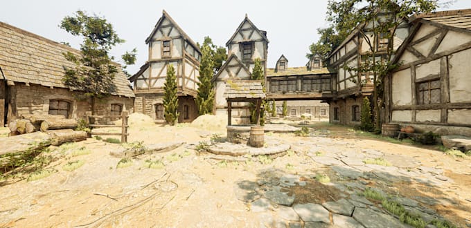 Do 3d game environment in unreal engine, stylized game background, level design by Zed_ha | Fiverr