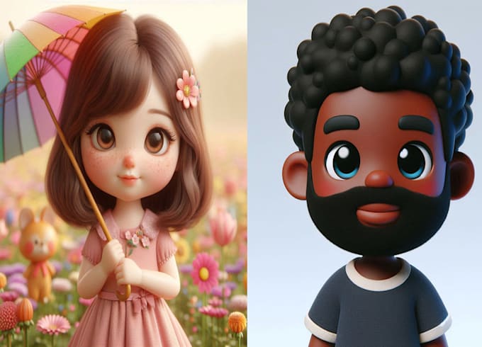 Create custom ai cute pfps portraits and emoticons unique personalized ...