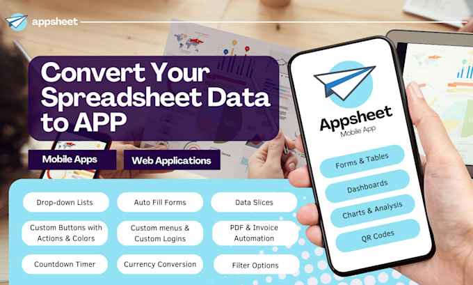 Create custom mobile apps with appsheet expertly by Chathura_writer | Fiverr