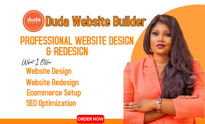 Design and redesign your website using duda website builder by Gloria_dillg | Fiverr