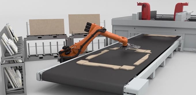 Do 3d industrial machine, technical animations, photo realistic product ...