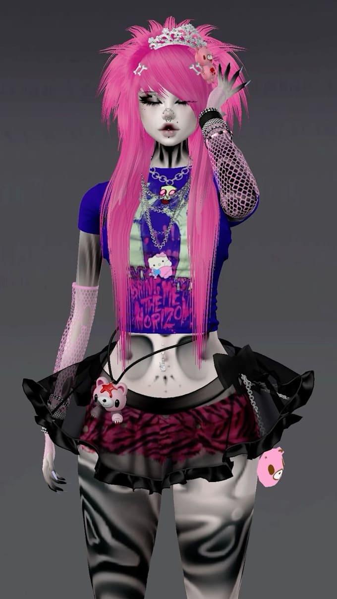 Edit and custom vrchat avatar vr character 3d avatar vrc avatar for pc, quest by Sholexart2 | Fiverr