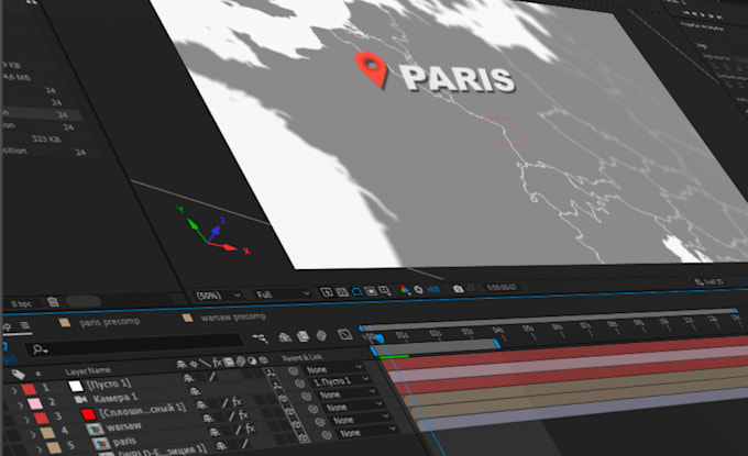 Create 3d map animation by Moreno1de | Fiverr