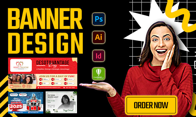 Do poster, signboard, banner, yard sign, signage by Wajee635 | Fiverr