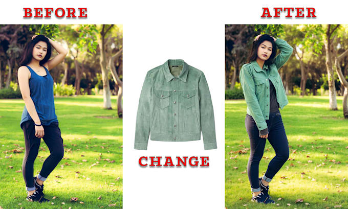 Change outfits in your photo to any dress you want by Sampath__ | Fiverr