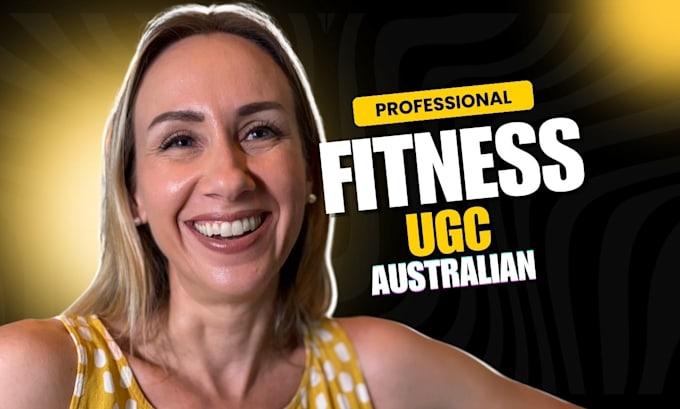 Be your female fitness ugc creator by Rachellridgwell | Fiverr