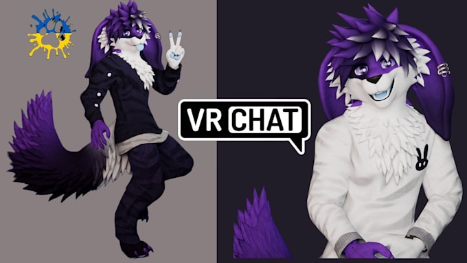 Create custom vrchat avatar, furry avatar, vrc avatar, vr chat avatar ...