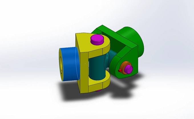 Create 3d models and assemblies using solidworks alongwith analysis and ...