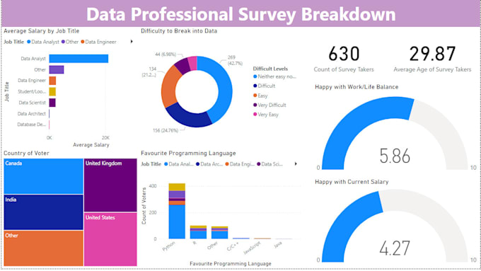 Create compelling visualizations for your datasets by Monamonss | Fiverr