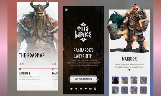 Design attractive game ui ux for mobile games, hud, assets for pc and ...
