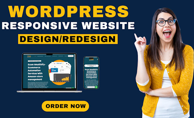 Develop affordable wordpress website, design or redesign wordpress website by Fahem_45 | Fiverr