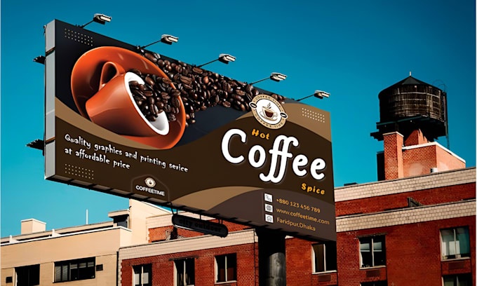 Design creative any professional signage design, billboards, outdoor ...