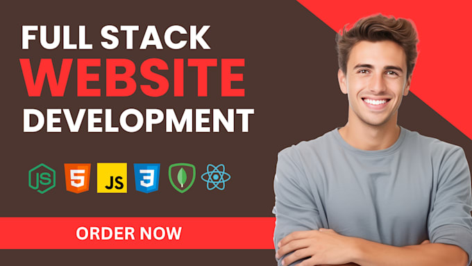 Be your full stack web developer as mern stack developer by Nabeelhashmi34 | Fiverr