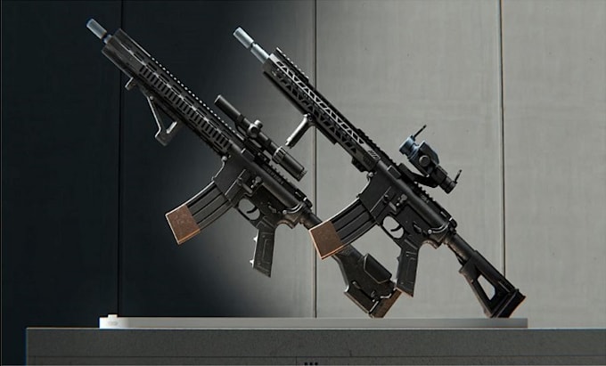 Do quality 3d fps animation, 3d weapon design, vfx, gun modelling, 3d ...