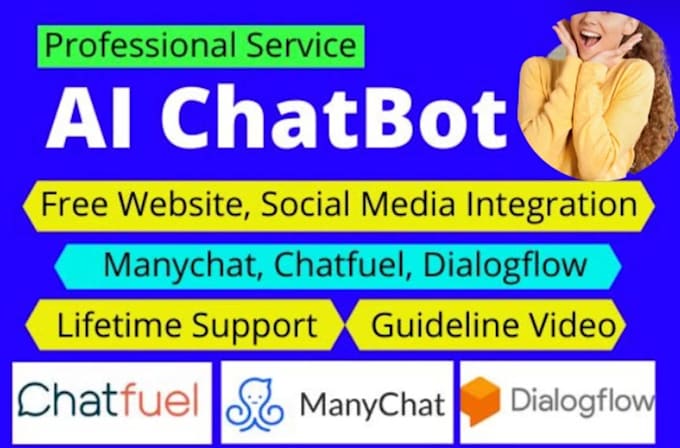 Do 3d model with chatbot, manychat chatfuel tidio twilio botpress for business by Competennt ...