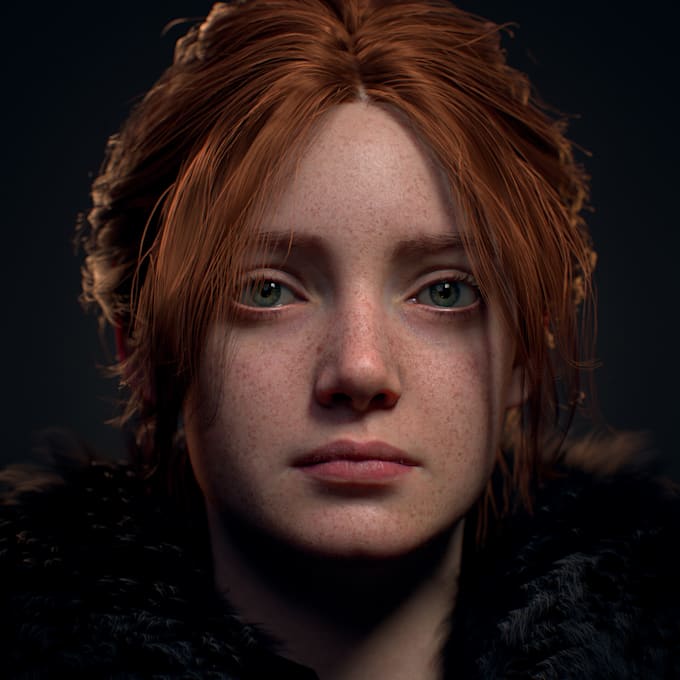 Create 3d realistic character, metahuman character and rig for chatgpt ...