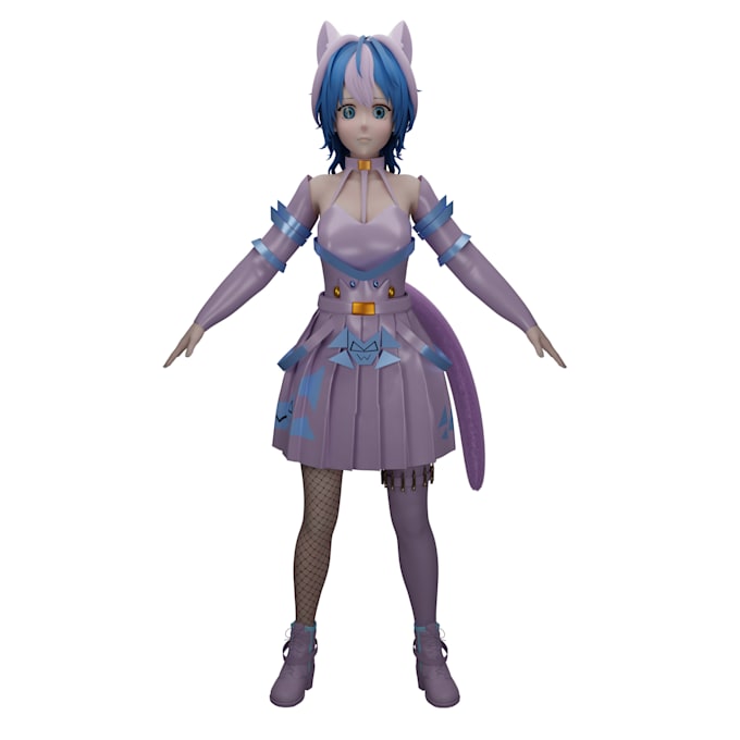 3d model, character modeling, vr characters, character design, 3d ...