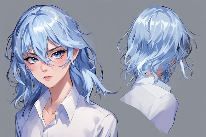 Draw anime, vtuber, fan art or any character illustration by ...