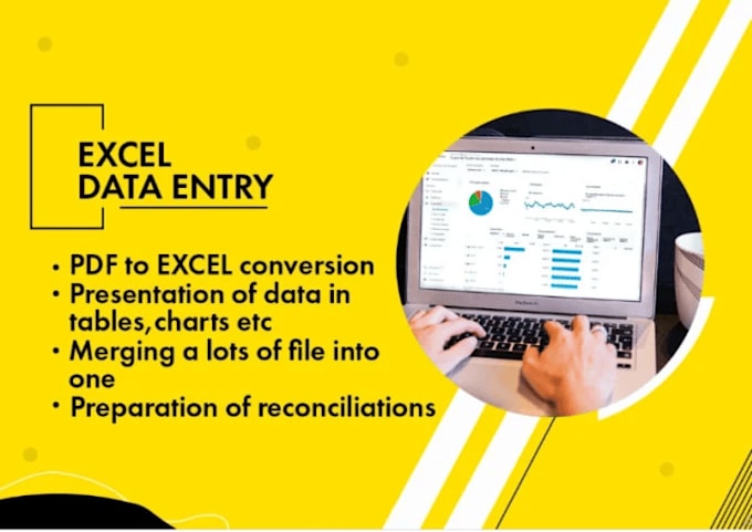 Provide accurate data entry, excel, word, and file conversion services ...