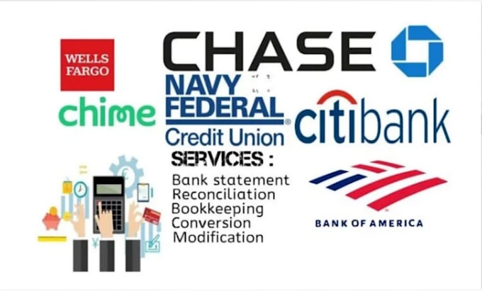 Do bank statement reconciliation, paystubs and bookkeeping by Ishal ...