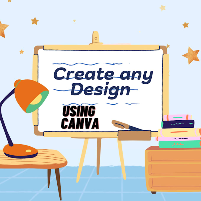 Create any design using canva by Ammarali930 | Fiverr
