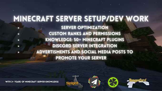 Setup your minecraft server by Goool3 | Fiverr