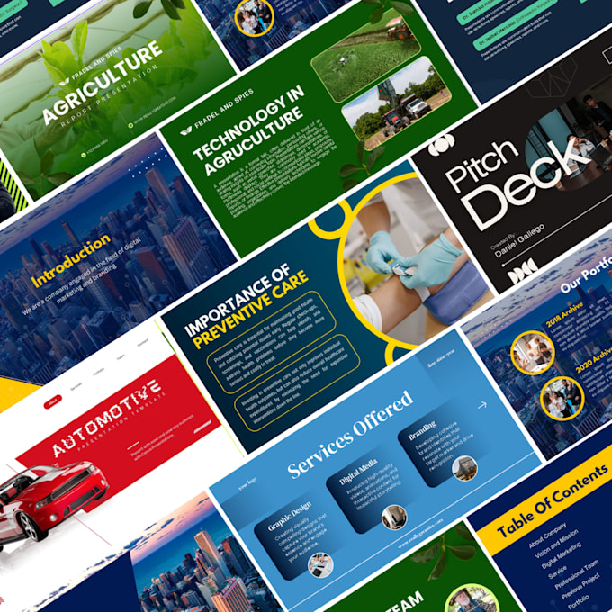 Design stunning and modern powerpoint presentations by M2b_designer ...