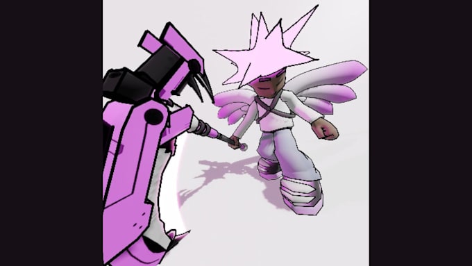 Make stylized low poly character 3d model music visualizer in n64, ps1 ...