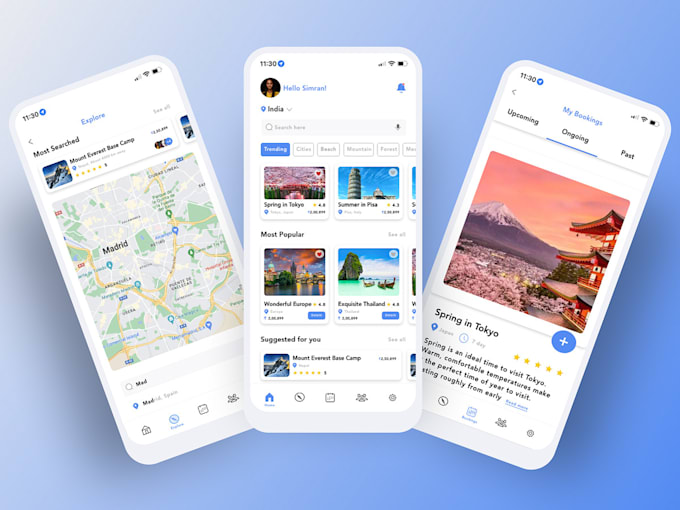 Develop travel planning app, tourism app, nightlife app, event manager ...