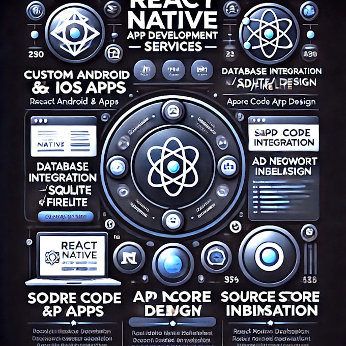 Build professional apps with react native and sqlite by App_dev_lab | Fiverr