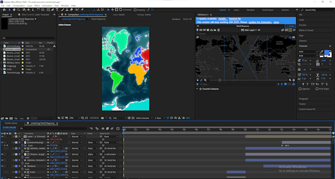 Edit map animation video using geolayers 3 by Hammadhussain69 | Fiverr