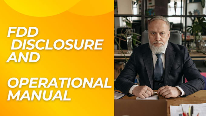 Fdd franchise disclosure documents, operations manual by Francismm342 ...