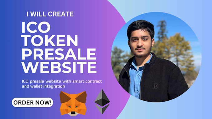 Create token presale dapp ico by Shazilsaddique | Fiverr