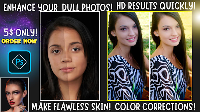 Make your portrait glow and shine edits in 1 hour by Sabeeta59 | Fiverr