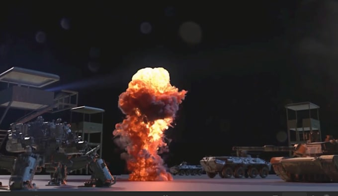 Render cgi vfx video effects, special effects, game effect for films ...