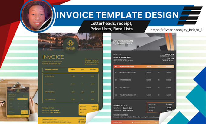 Design professional letterhead, price list, invoice design by Jay_bright_1 | Fiverr