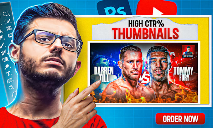 Design youtube thumbnail in 24hrs that drives a high ctr by ...